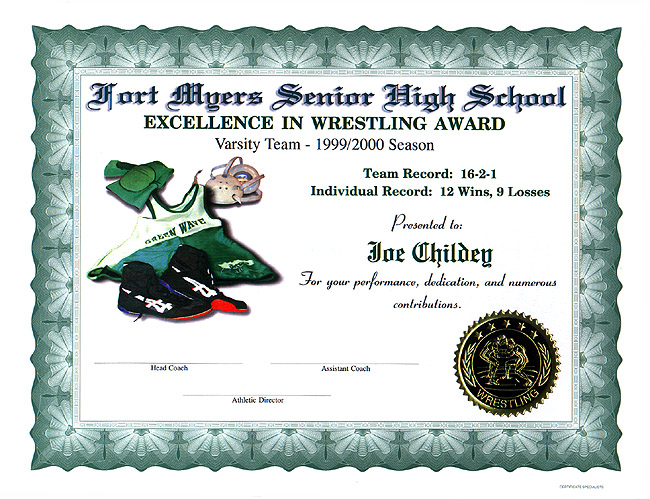 wrestling-certificates-full-color-customized